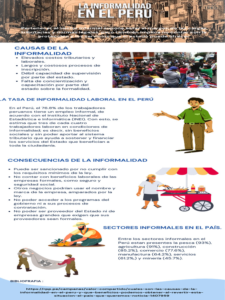 Infografía de La Formalidad e Informalidad | PDF