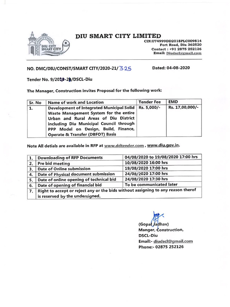 DIU_SMART CITY_CONCESSION AGREEMENT | PDF DIU_SMART CITY_CONCESSION AGREEMENT | PDF