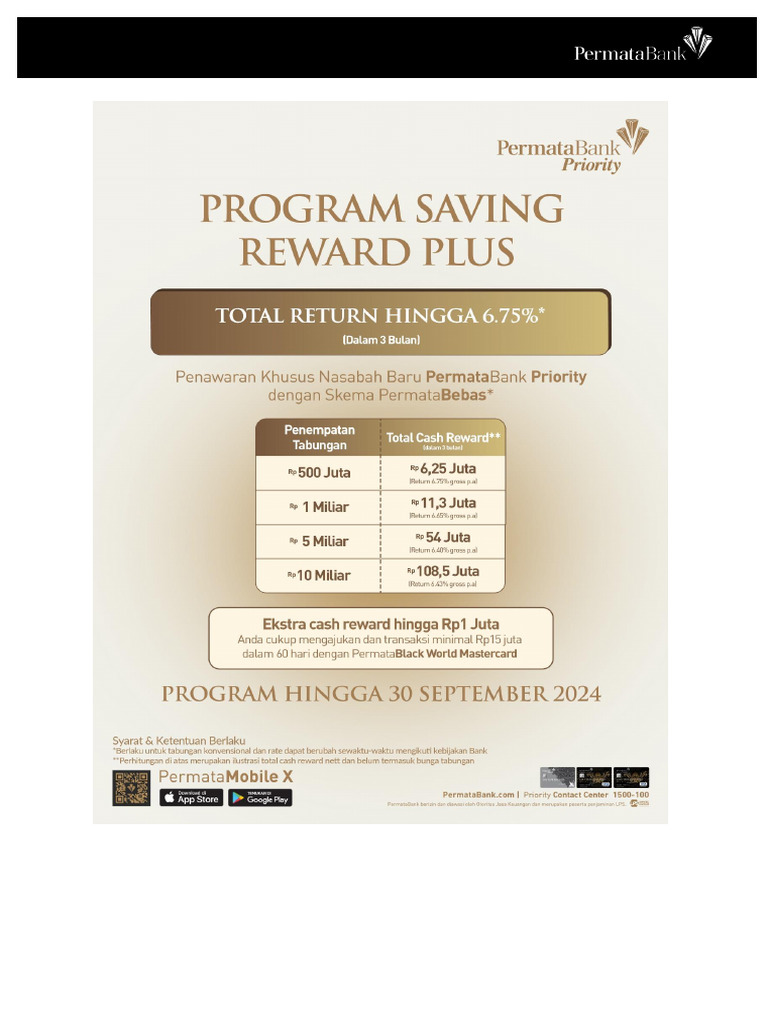 Program Saving Plus Landing Page Saving Reward Plus June 2024 Permata ...