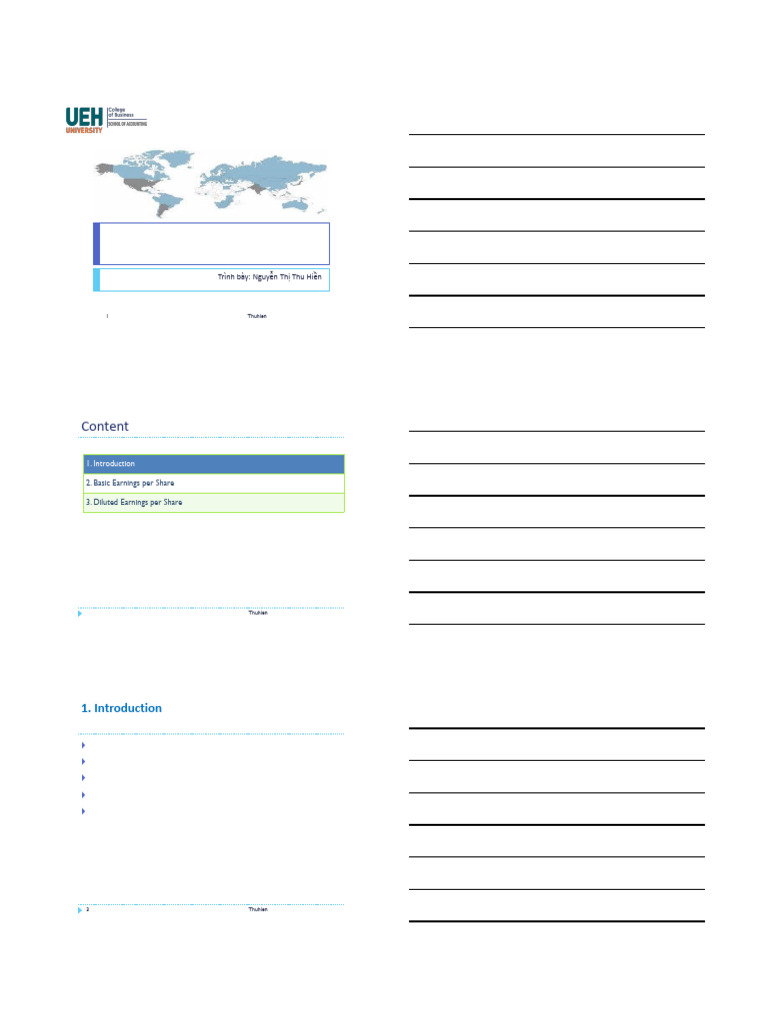 Chapter 4 - IAS 33 - 2023 | PDF