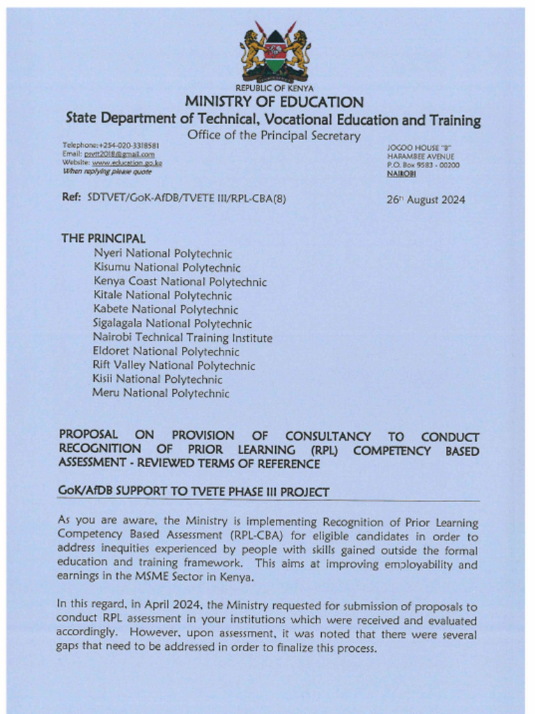 Request For Proposal - RPL - NP | PDF