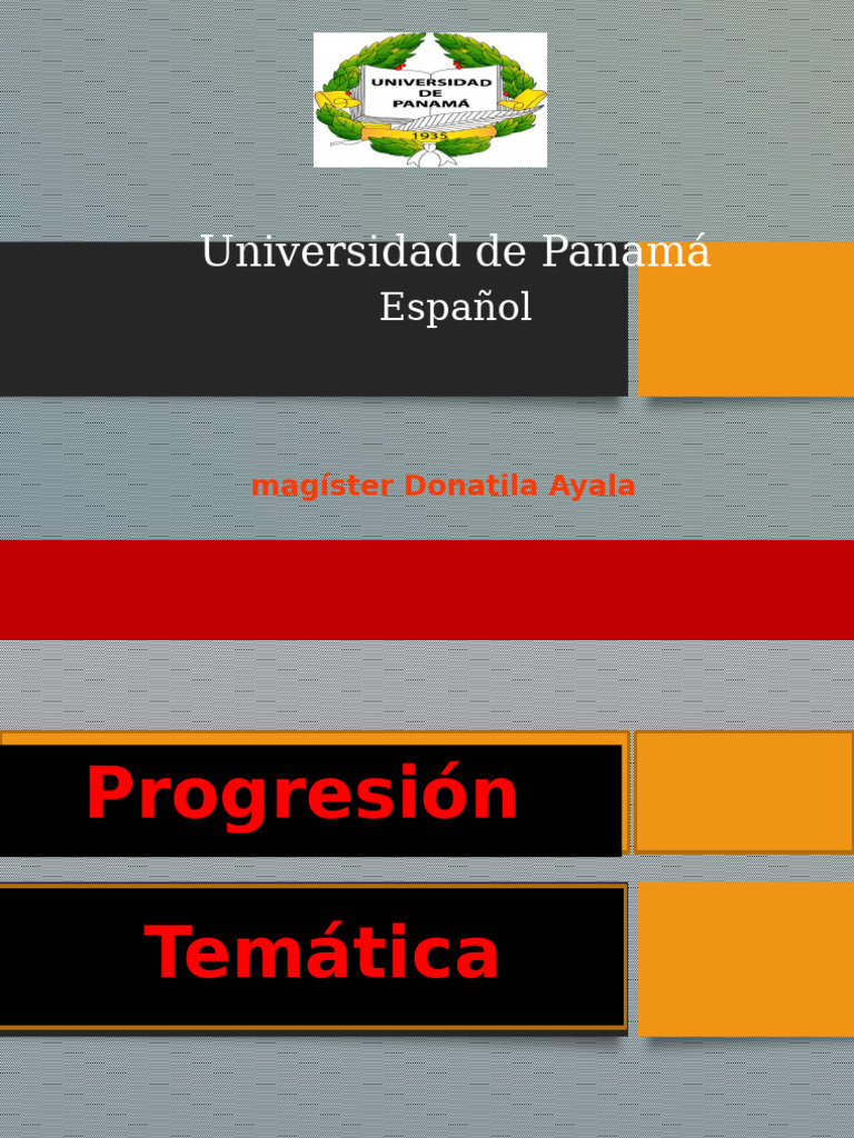 Progresión Temática 2022 | PDF