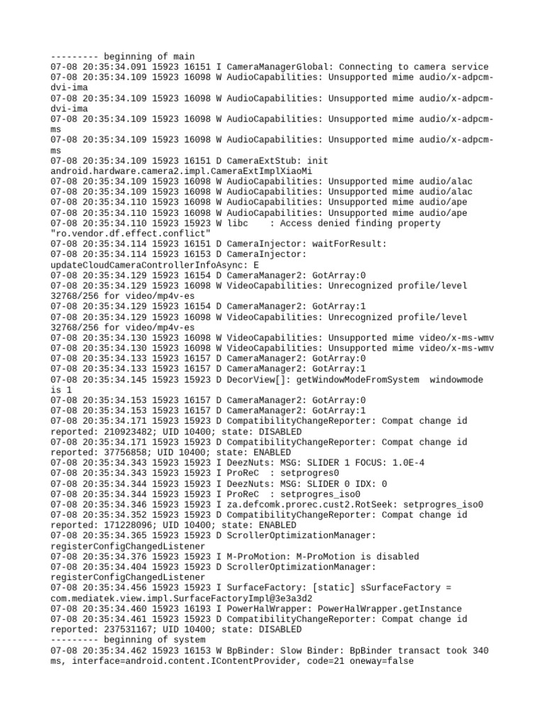 Logcat 1720442133981 | PDF