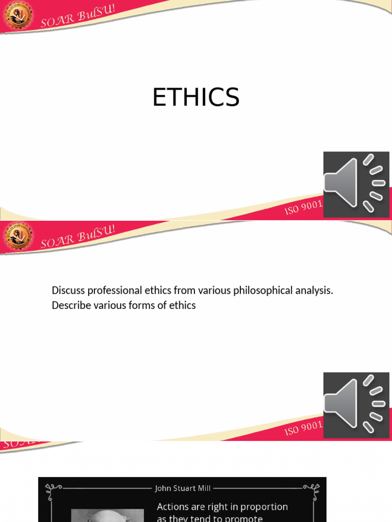 Ethics Fourth Meeting Ethics | PDF | Utilitarianism | Hedonism