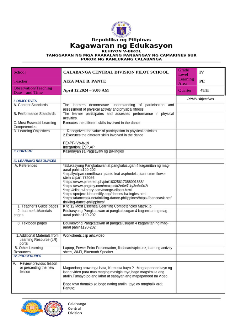 Ambp-Cot Q2 &Q4 | PDF