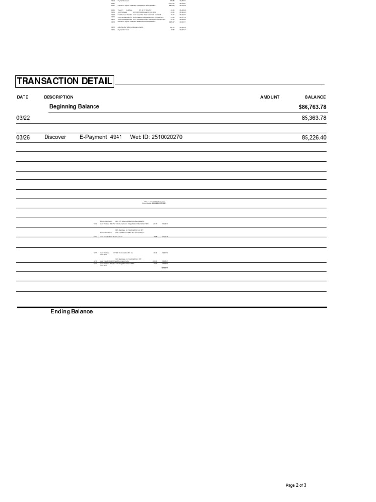 Bank Stuff | PDF