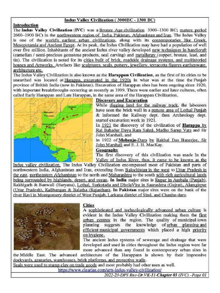 Proto-Historic & Chronology | PDF