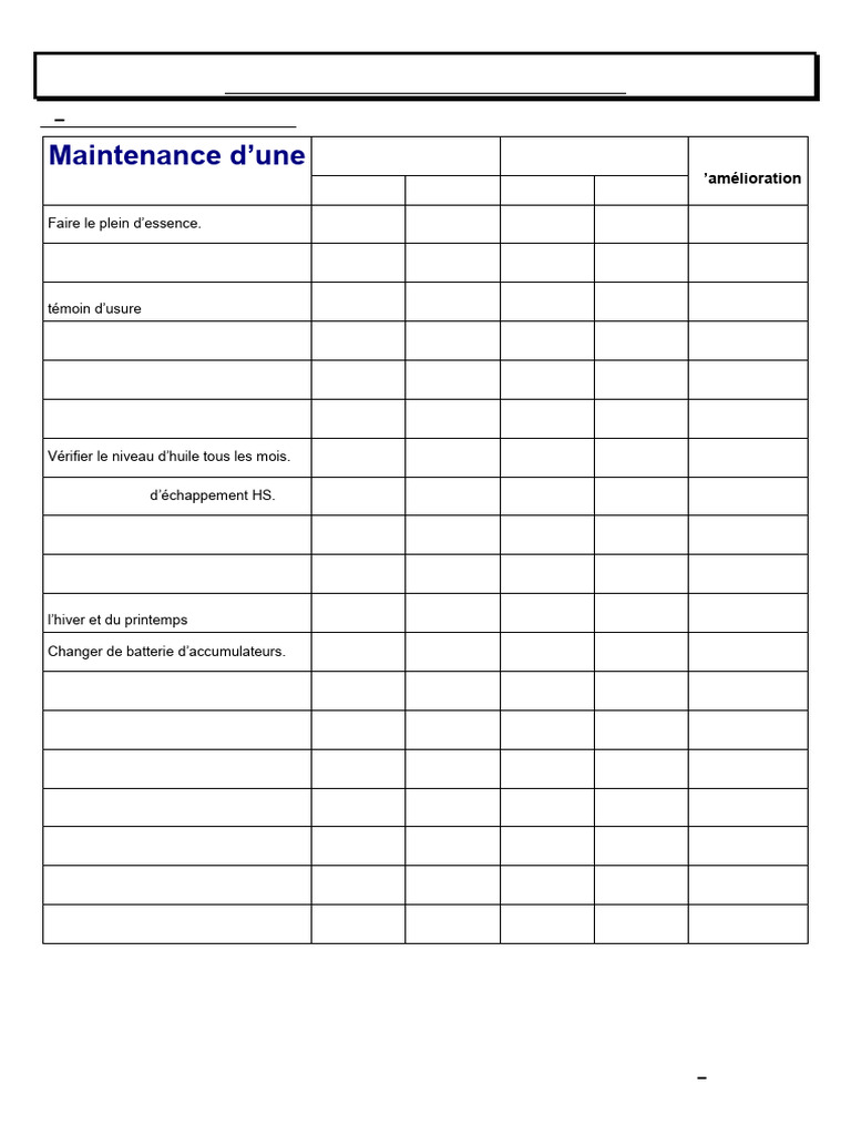01 - TD Concepts Et Stratégies de Maintenance (Corrigé) | PDF