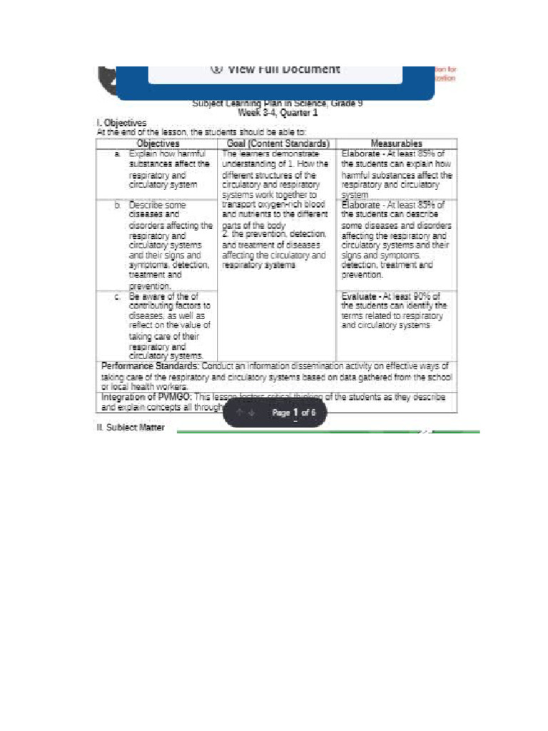 Science Grade 9 S9LT-lc-27 | PDF