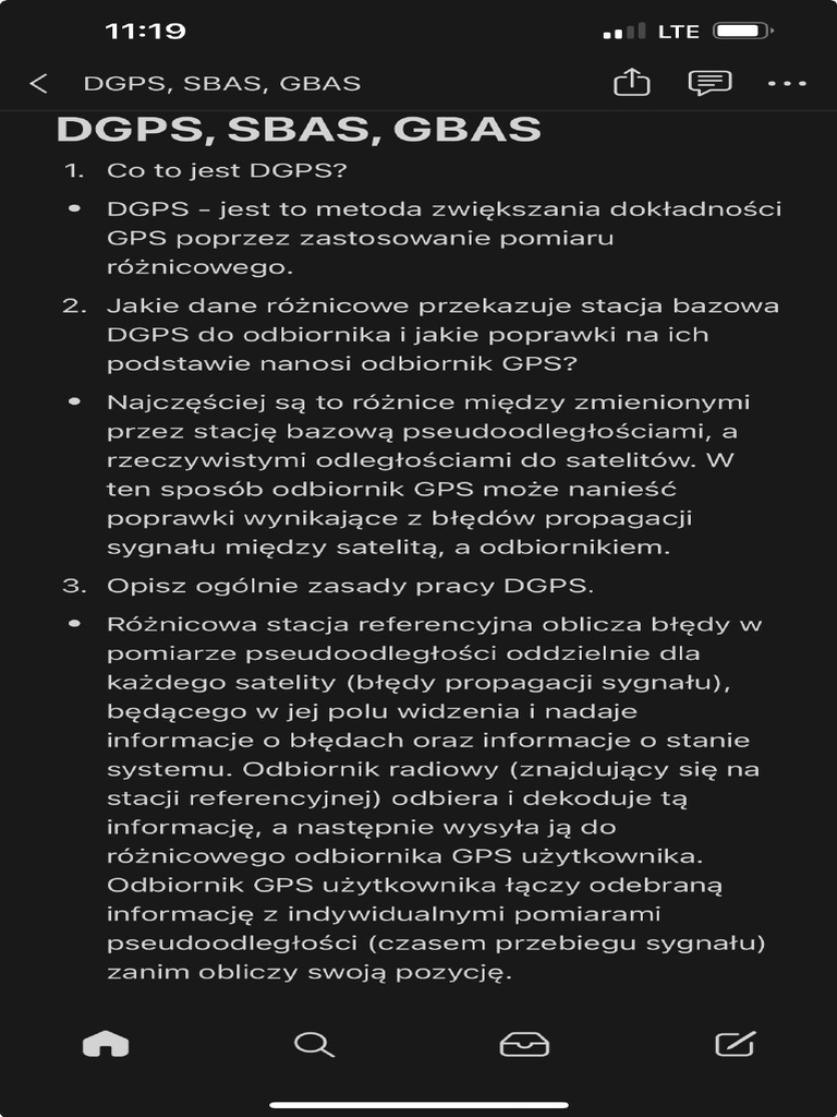 DGPS, SBAS, GBAS | PDF