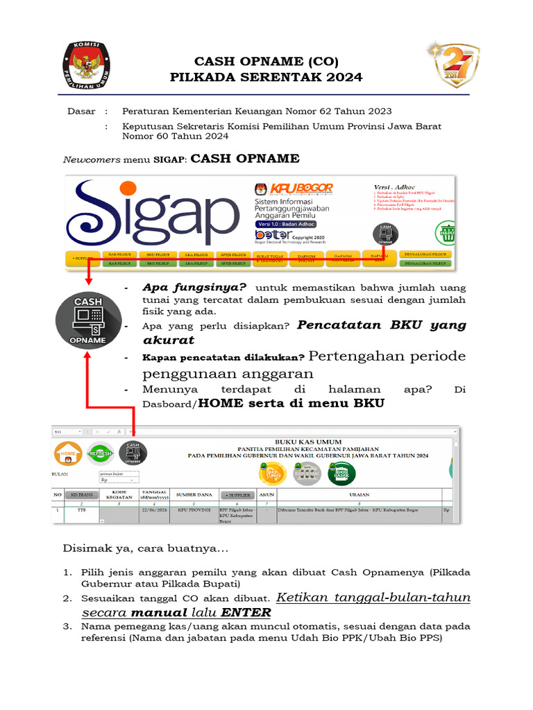 Tutorial-CASH OPNAME | PDF