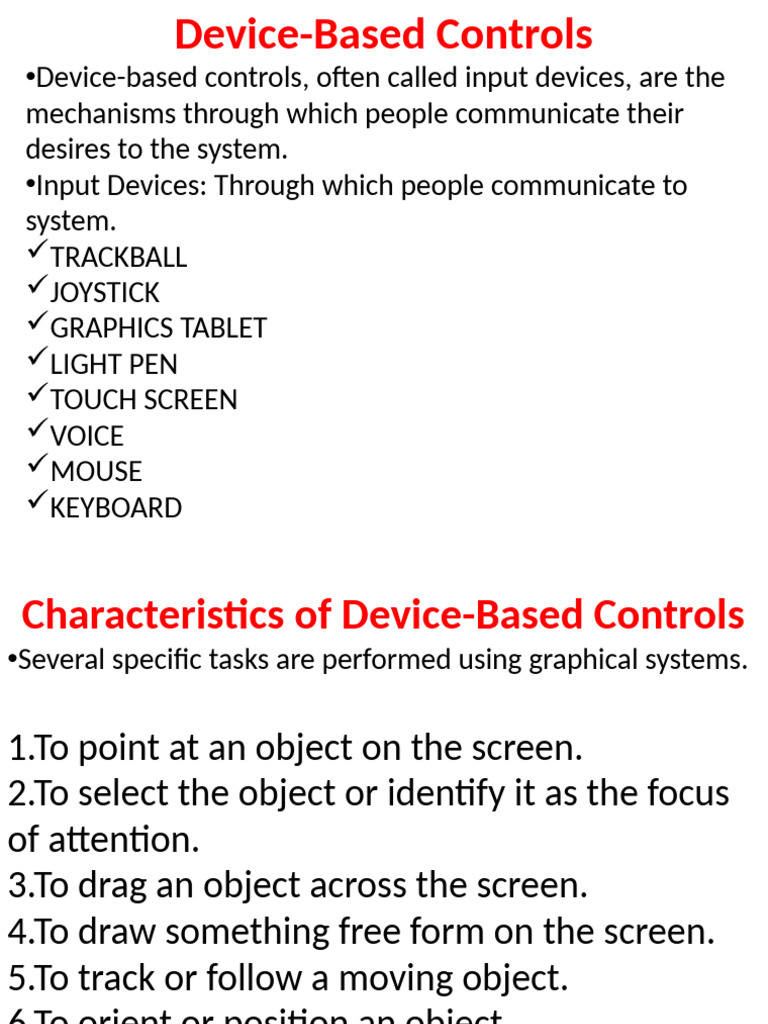 5.Device Based Controls | PDF