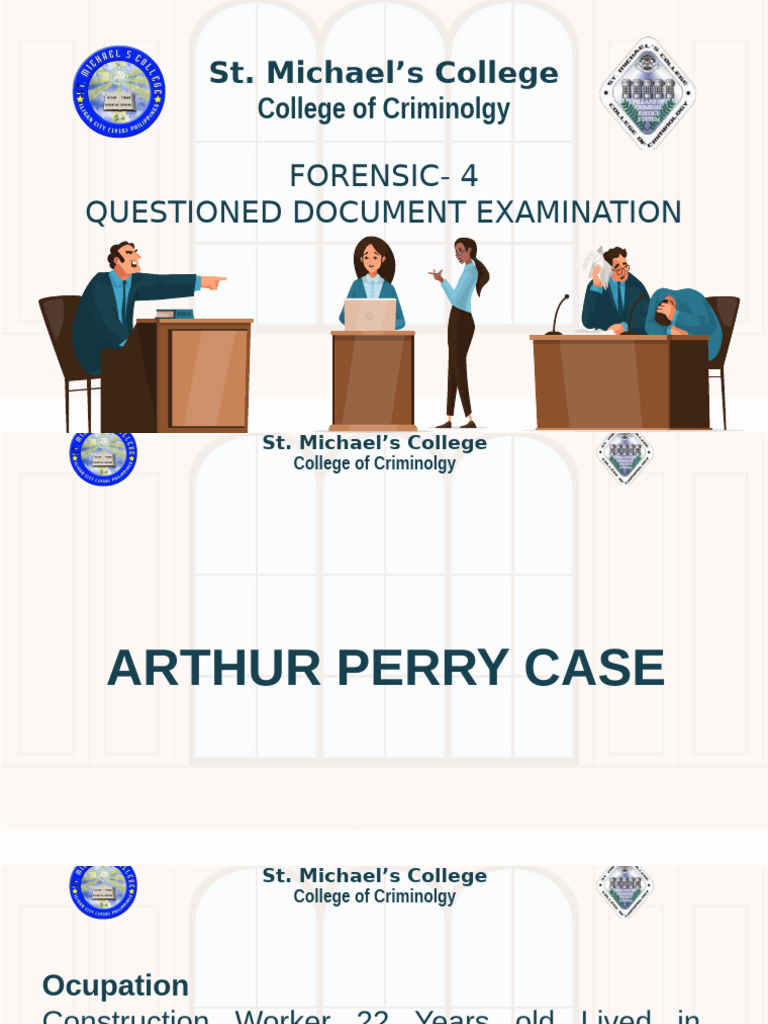 FORENSIC-4-ARTHUR-PERRY-CASE | PDF
