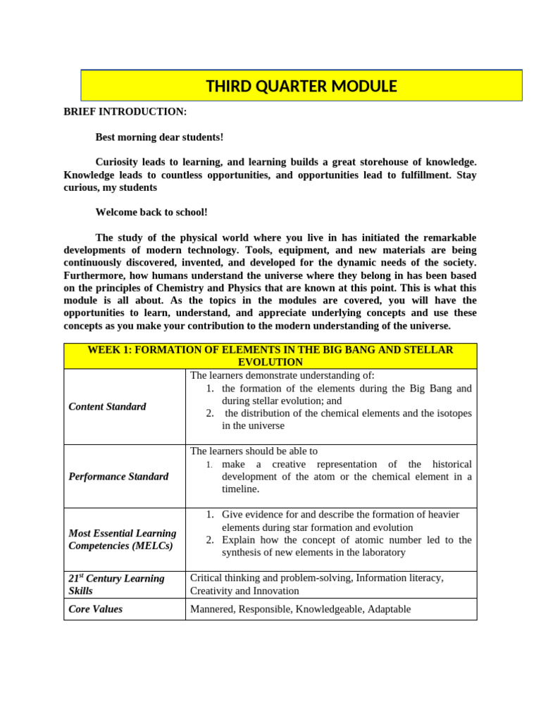 PHYSICAL-SCIENCE-MODULES | PDF