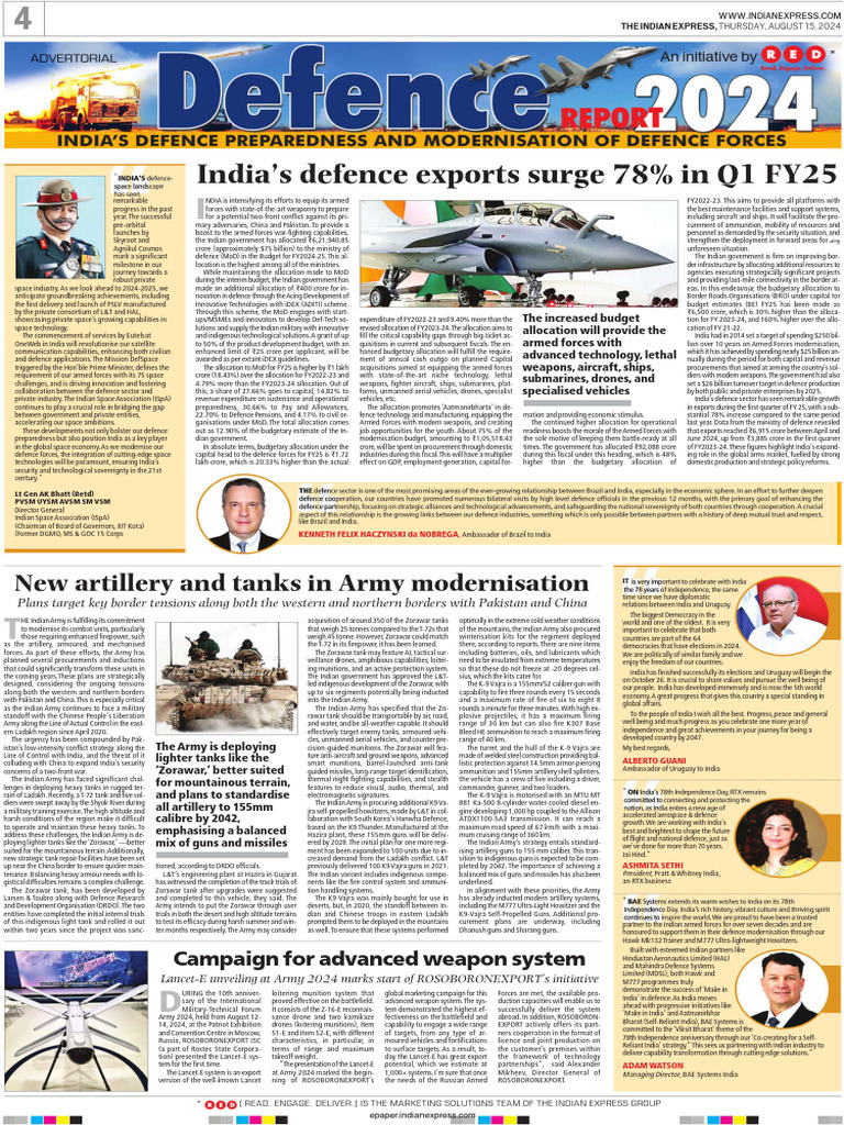 Defence Report 2024 | PDF