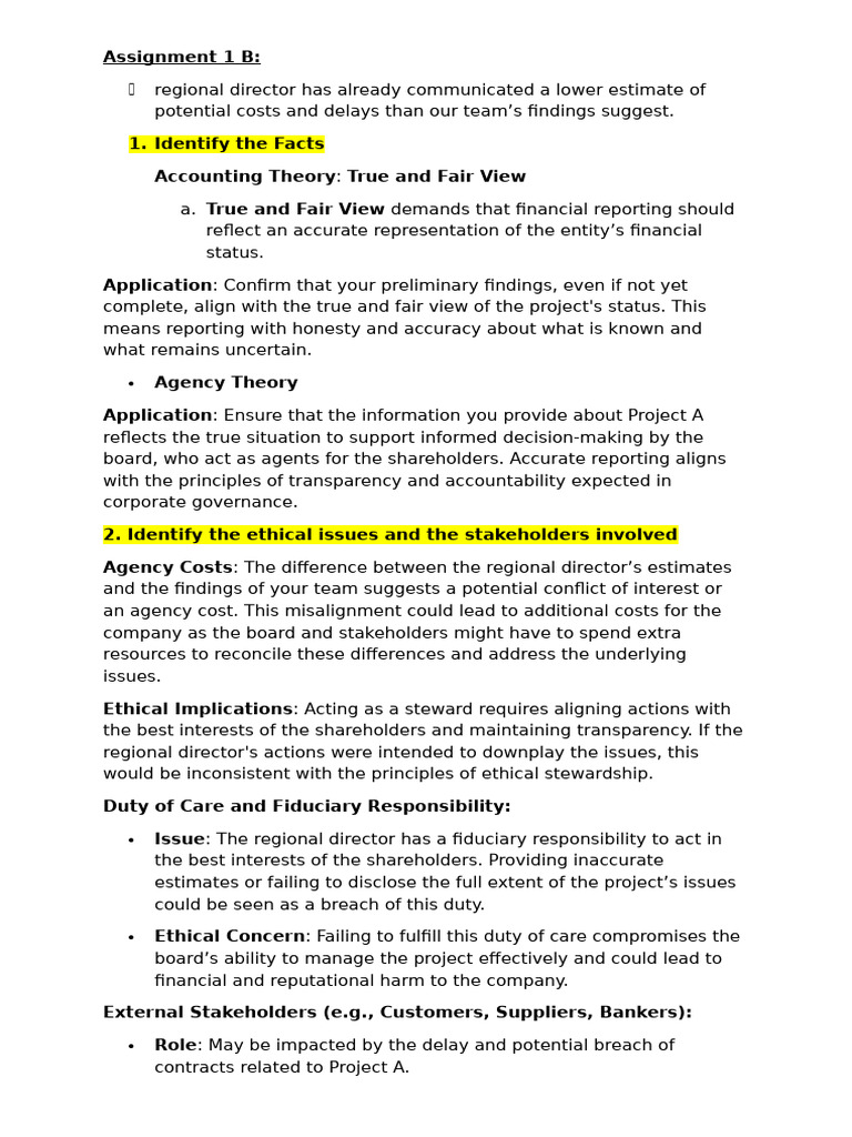 Assignment Note | PDF