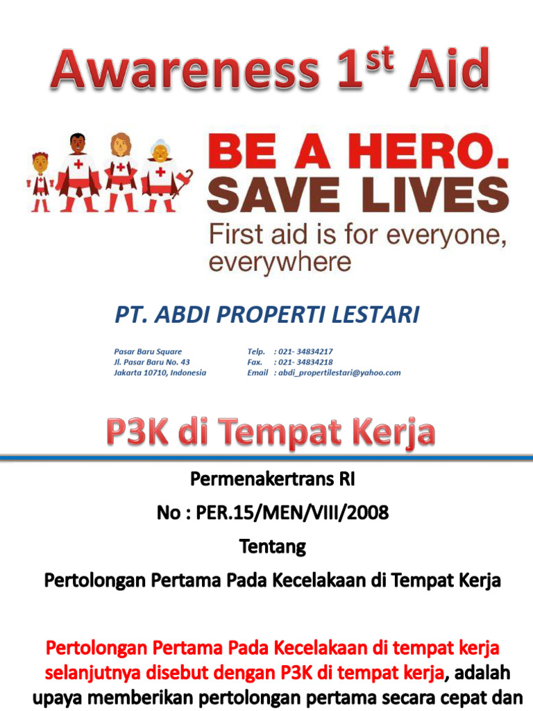 Awareness 1st Aid PT APL | PDF