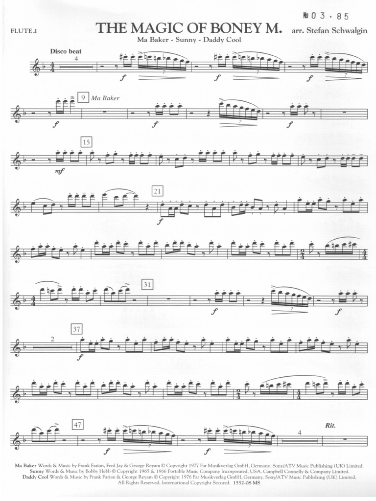 Flute 1 | PDF