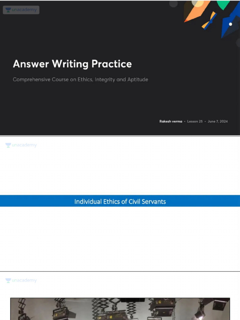 Answer Writing Practice No Anno | PDF
