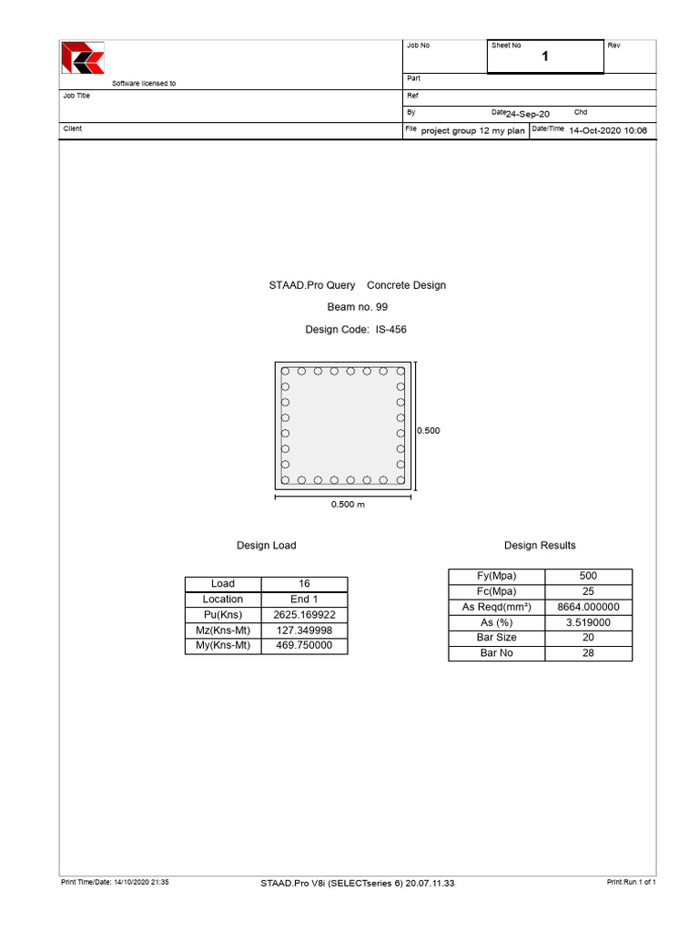 Column Design | PDF