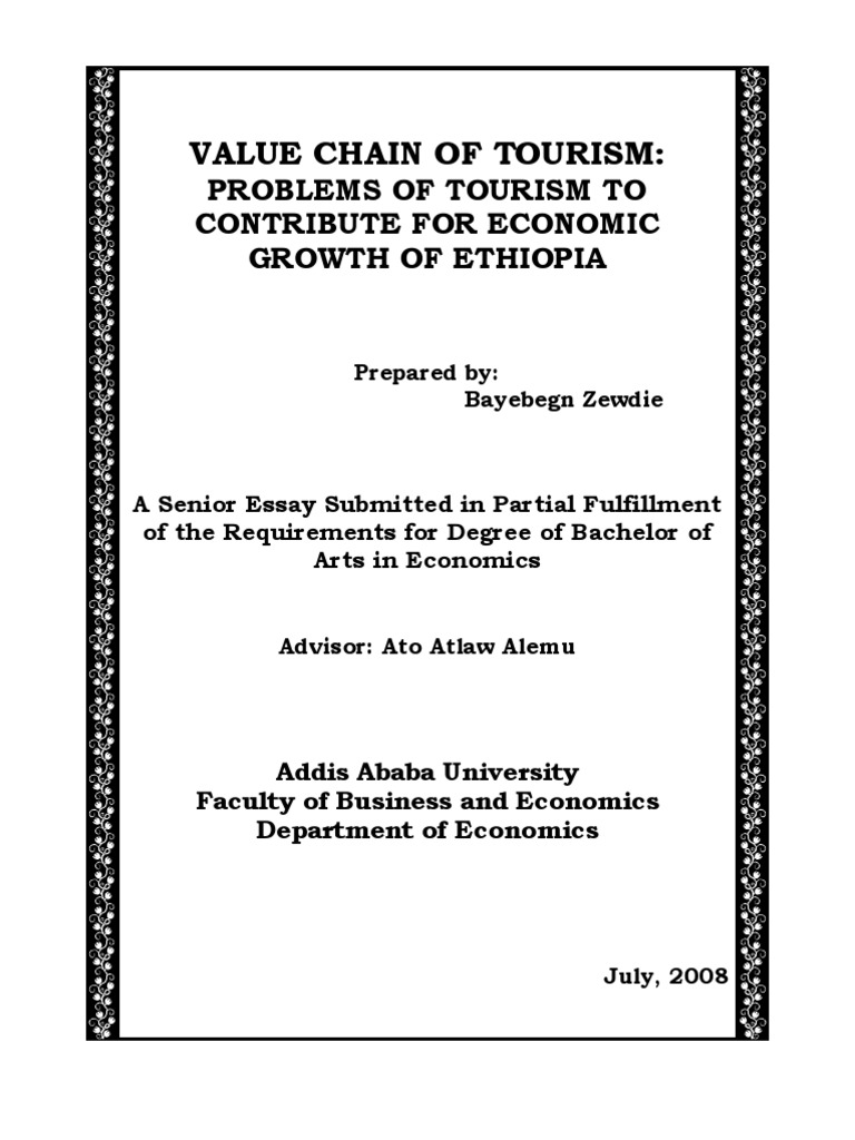 Value Chain of Tourism | PDF | Tourism | Sustainability