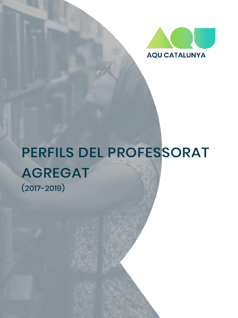 Perfils Del Professorat Agregat 2017-2019 | PDF