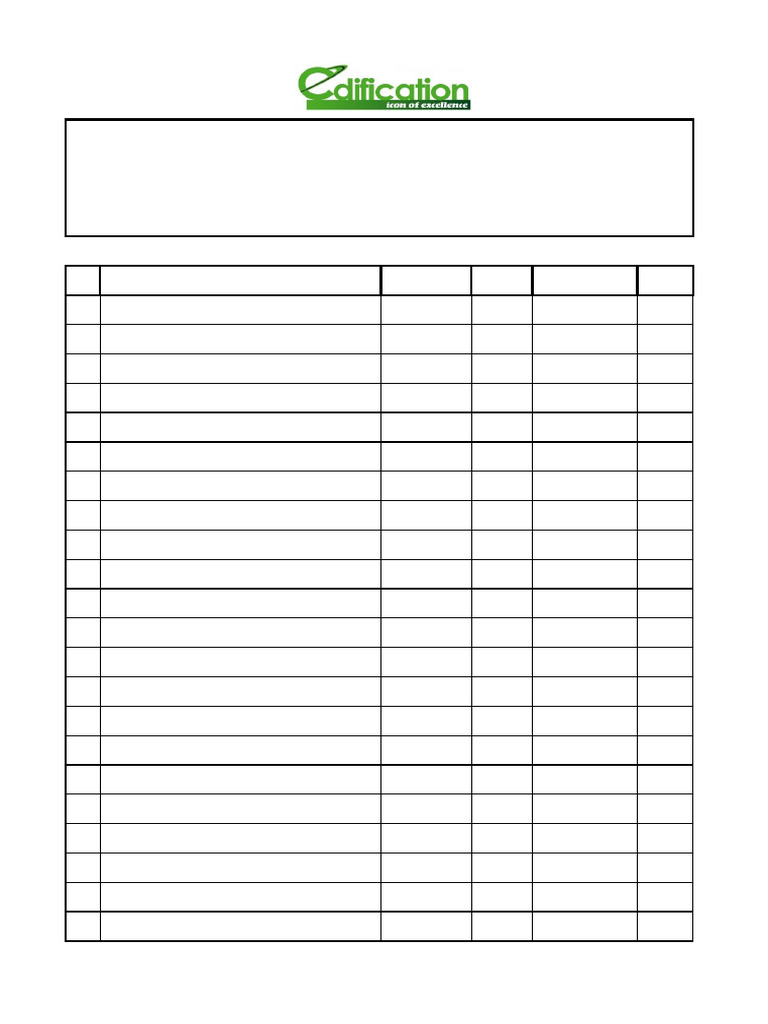 1724942412-Class 10 Batch 1 Math D Marksheet Vol 1 | PDF