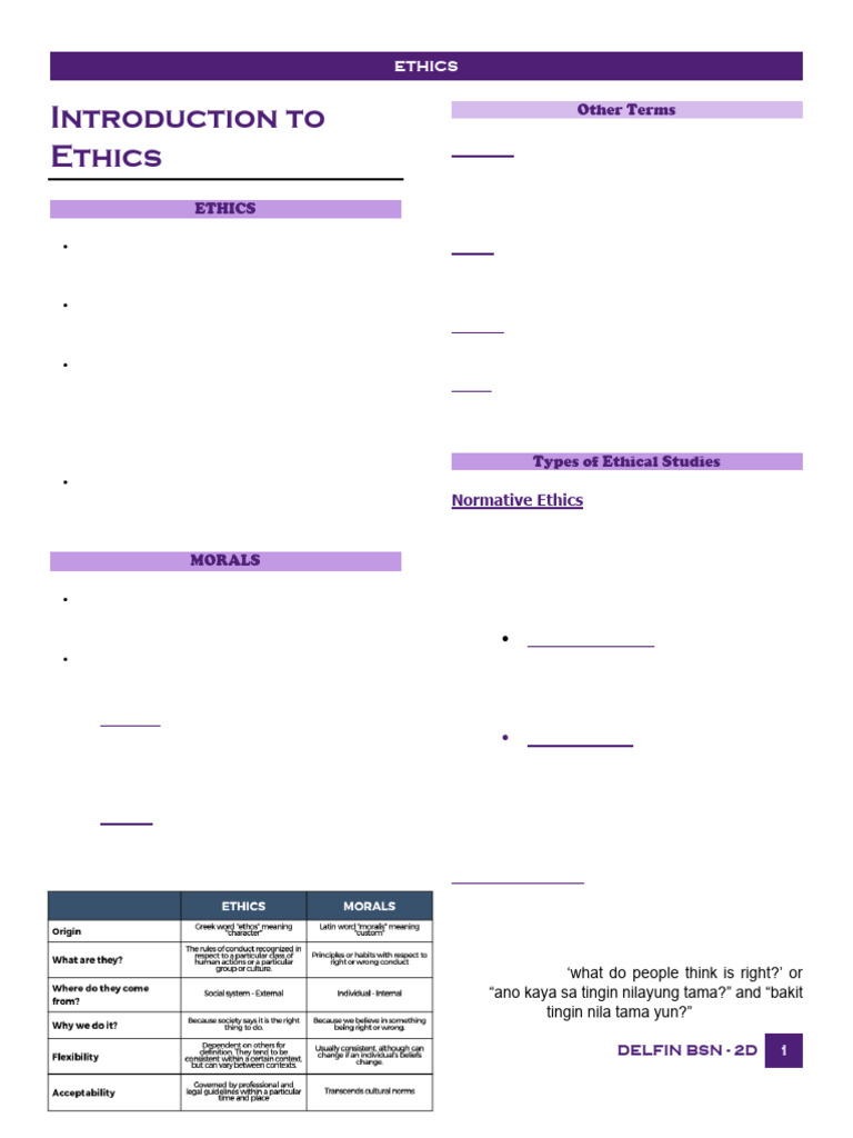 MC 4 Ethics Reviewer Midterms | PDF