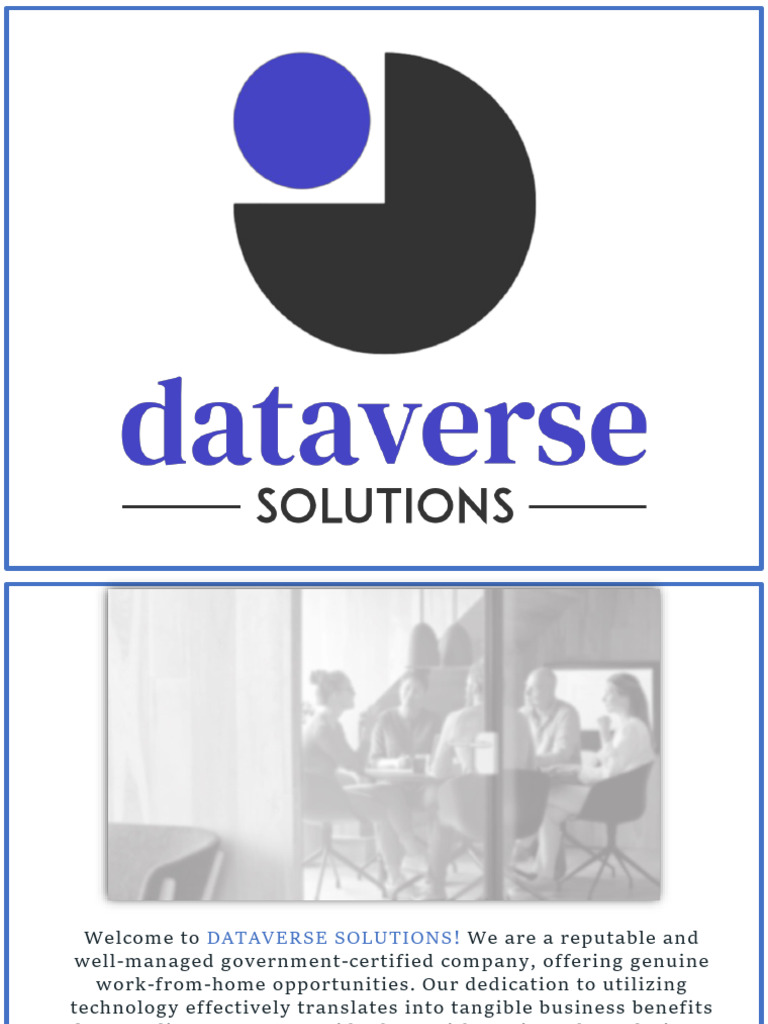 Dataverse Solutions | PDF