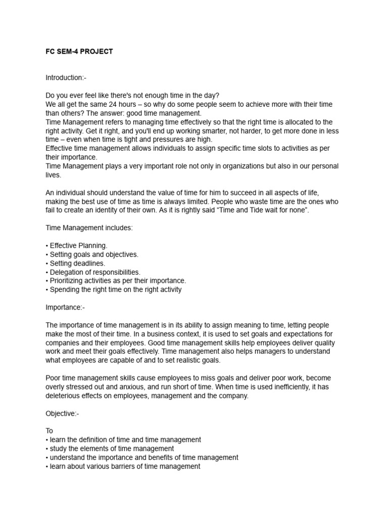 Fc Sem 4 Project Pdf