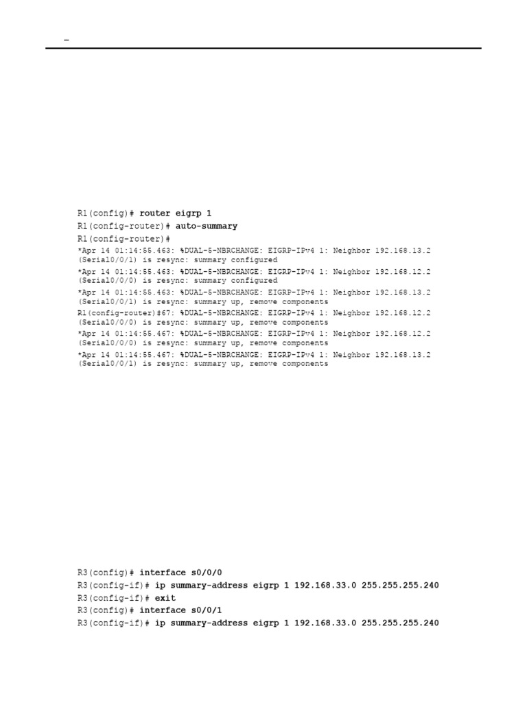 Advanced EIGRP For IPv4 Features 5 | PDF | Ip Address | Teaching Methods & Materials