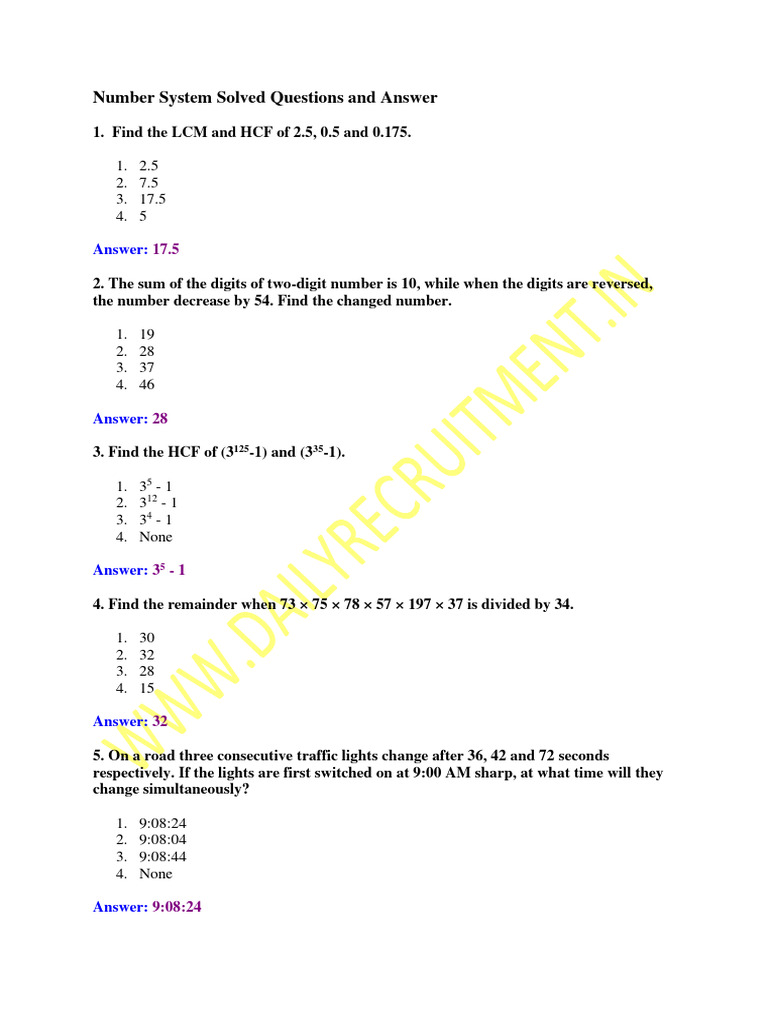 Number-system | PDF