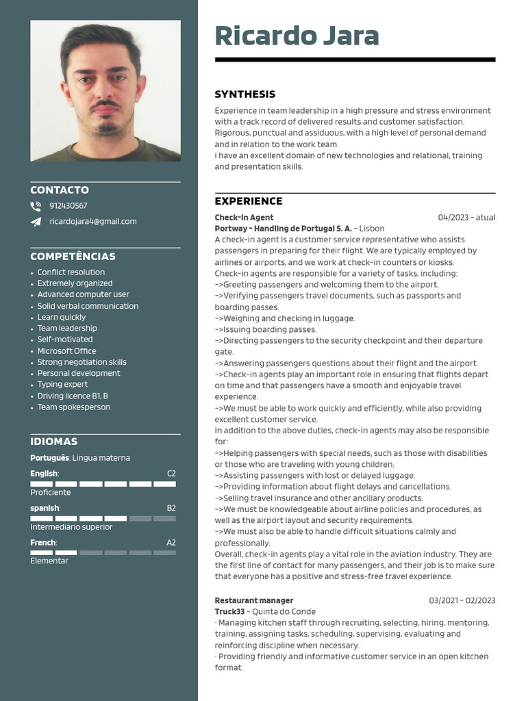 Ricardo Jara CV | PDF