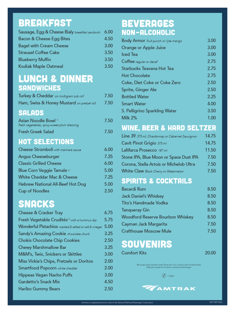 National-Cafe-Menu-0822 | PDF