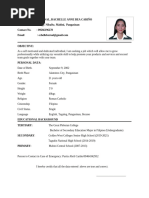 Jollibee Crew Resume for Students | PDF | Teachers | Learning