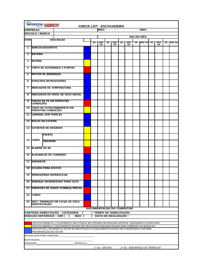 Check - List Bate Estaca | PDF