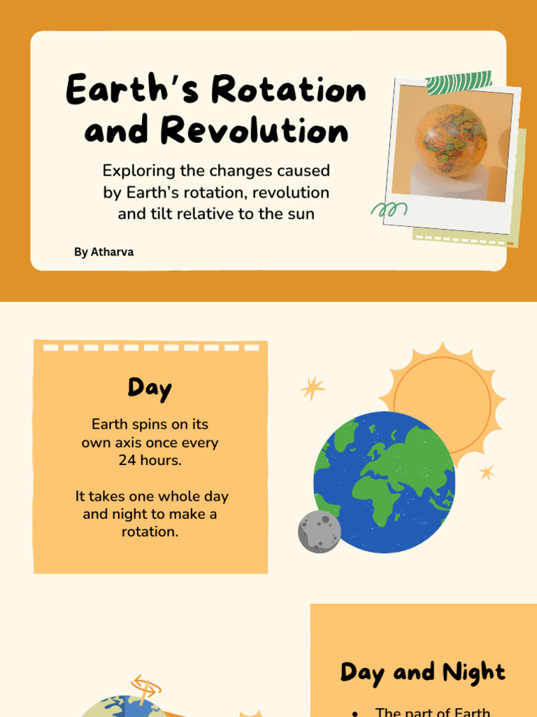 Earth's Rotation and Revolution | PDF | Earth | Night