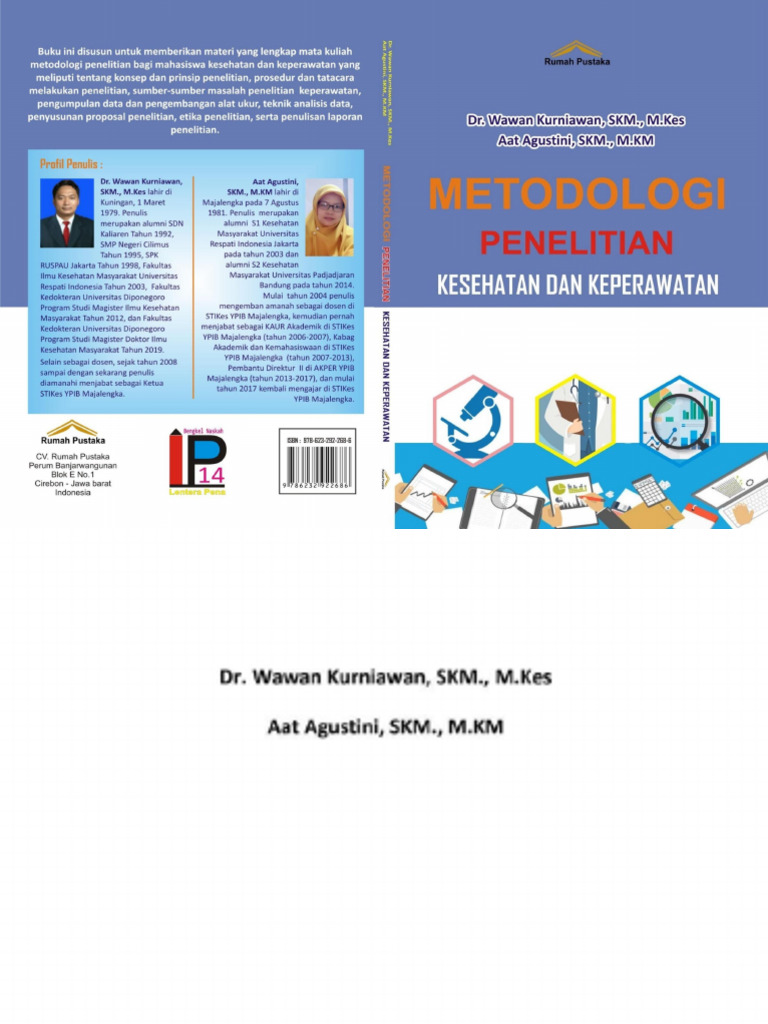 Metodologi Penelitian Kesehatan Dan Keperawatan (Dr. Wawan Kurniawan ...