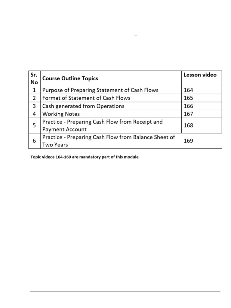 18 - Statement of Cash Flows | PDF | Expense | Book Value