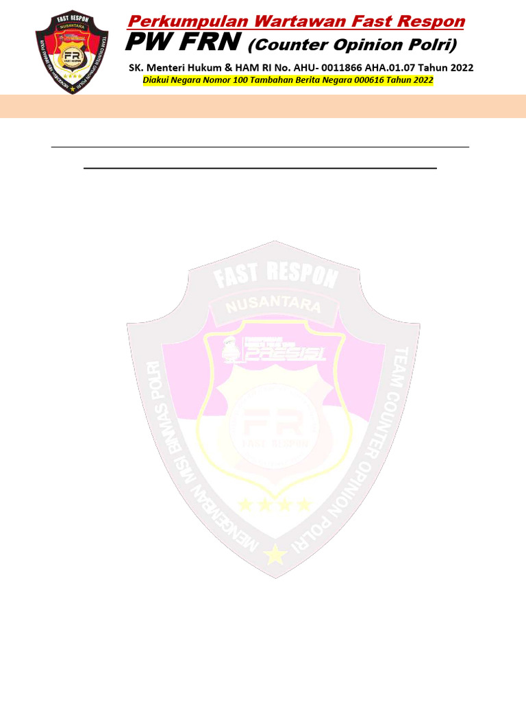 Daftar Registrasi Peserta Yang Hadir Pelantikan Dan Sumpah Wartawan 11 ...