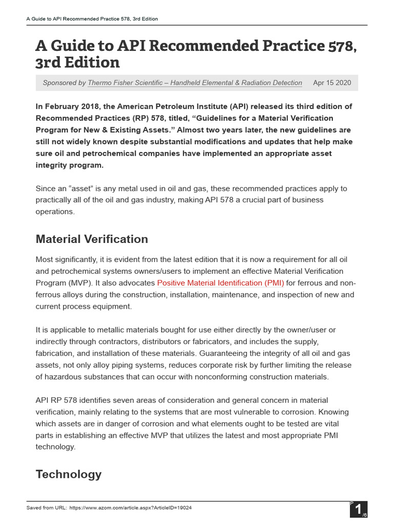 A-Guide-to-API-Recommended-Practice-578-3rd-Edition | PDF