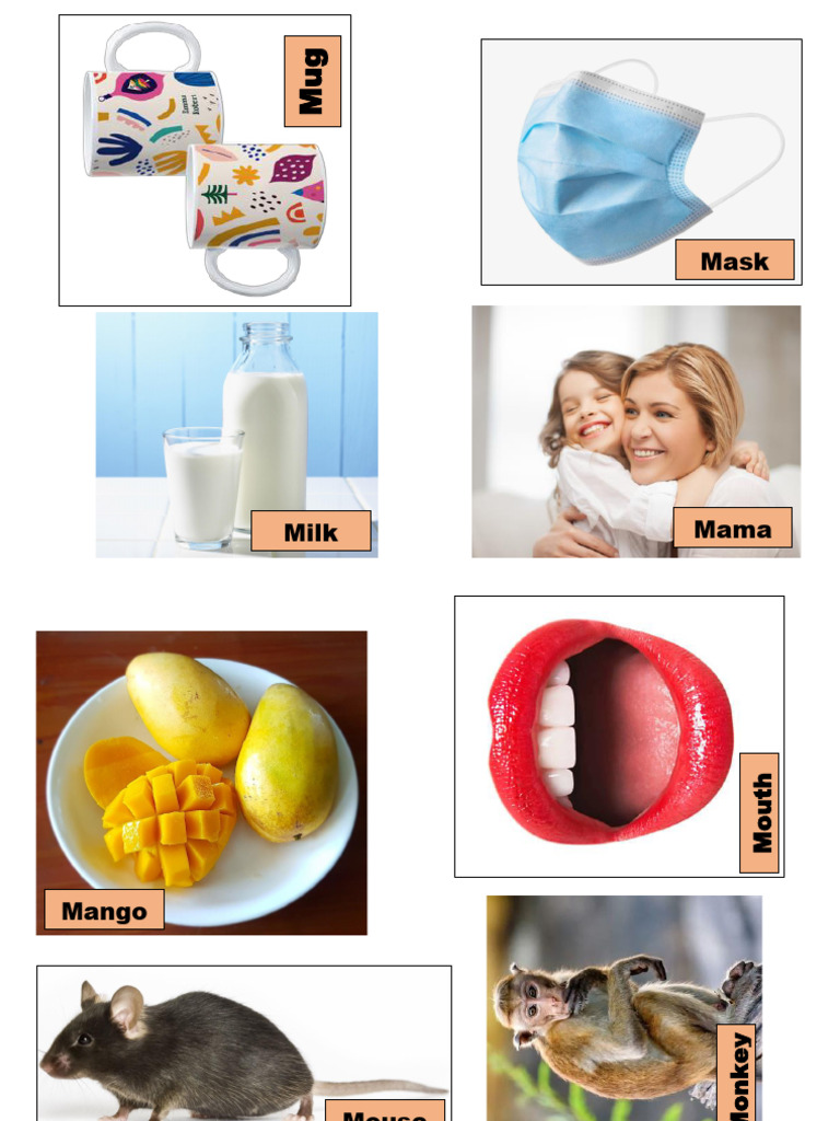 Mga Bagay at Salita Na Nagsisimula Sa Letrang M | PDF