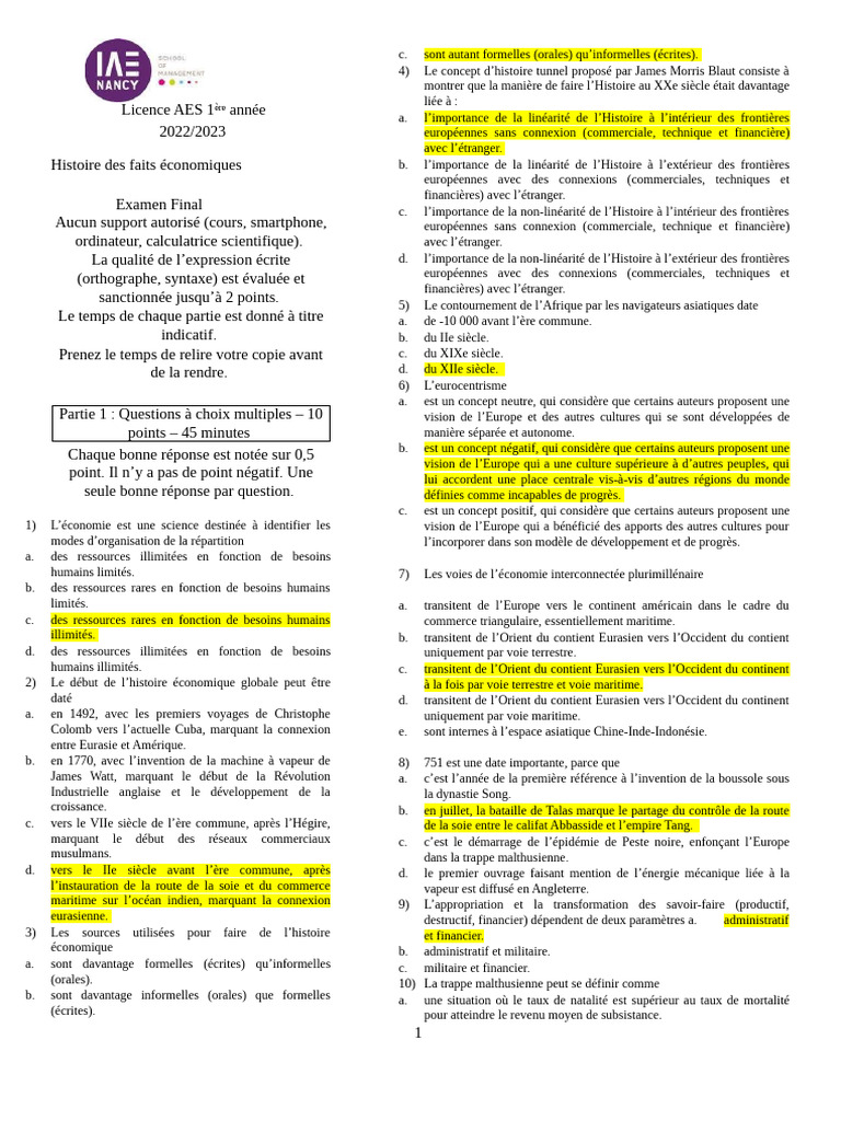 2022_AES_HFE_exam2 | PDF