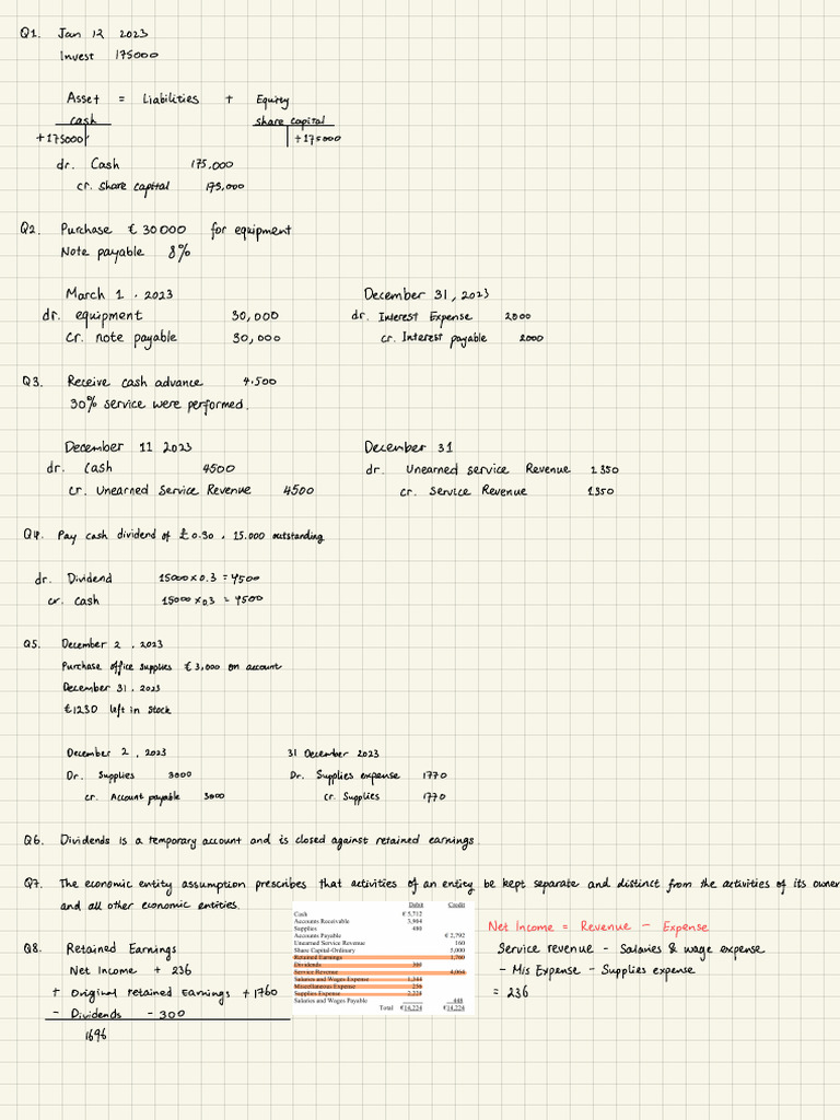 Revision_ Exam Question | PDF