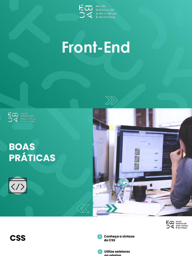 Profissão Desenvolvedor Full Stack - FrontEnd M4 Boas Práticas | PDF