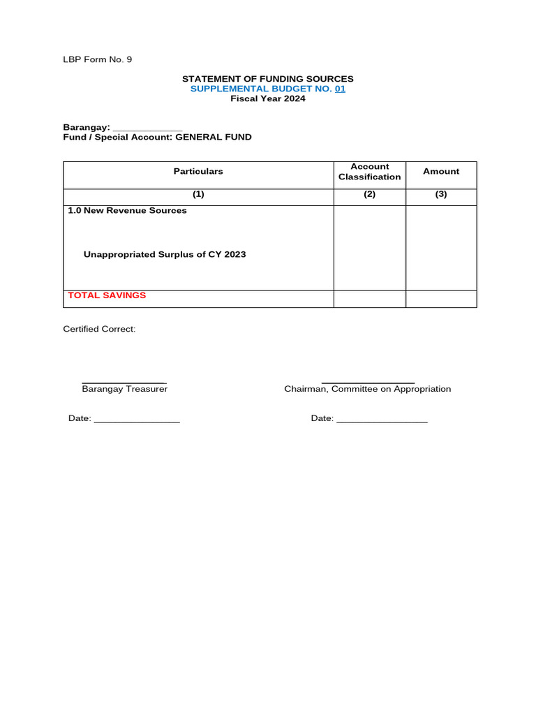 2. Statement of Funding Sources (1) | PDF