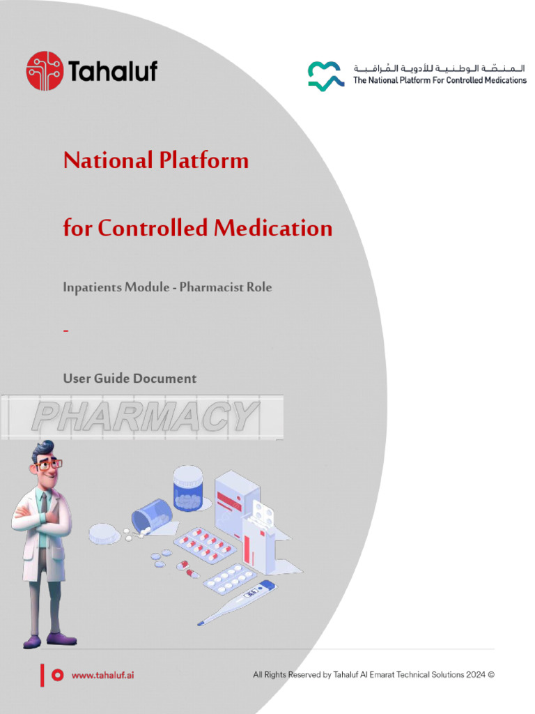 Pharmacist Manual FOR DHA ONLINE SYSTEM TAHAFUL | PDF