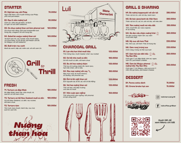1.menu Luli Charcoal Grill Update | PDF