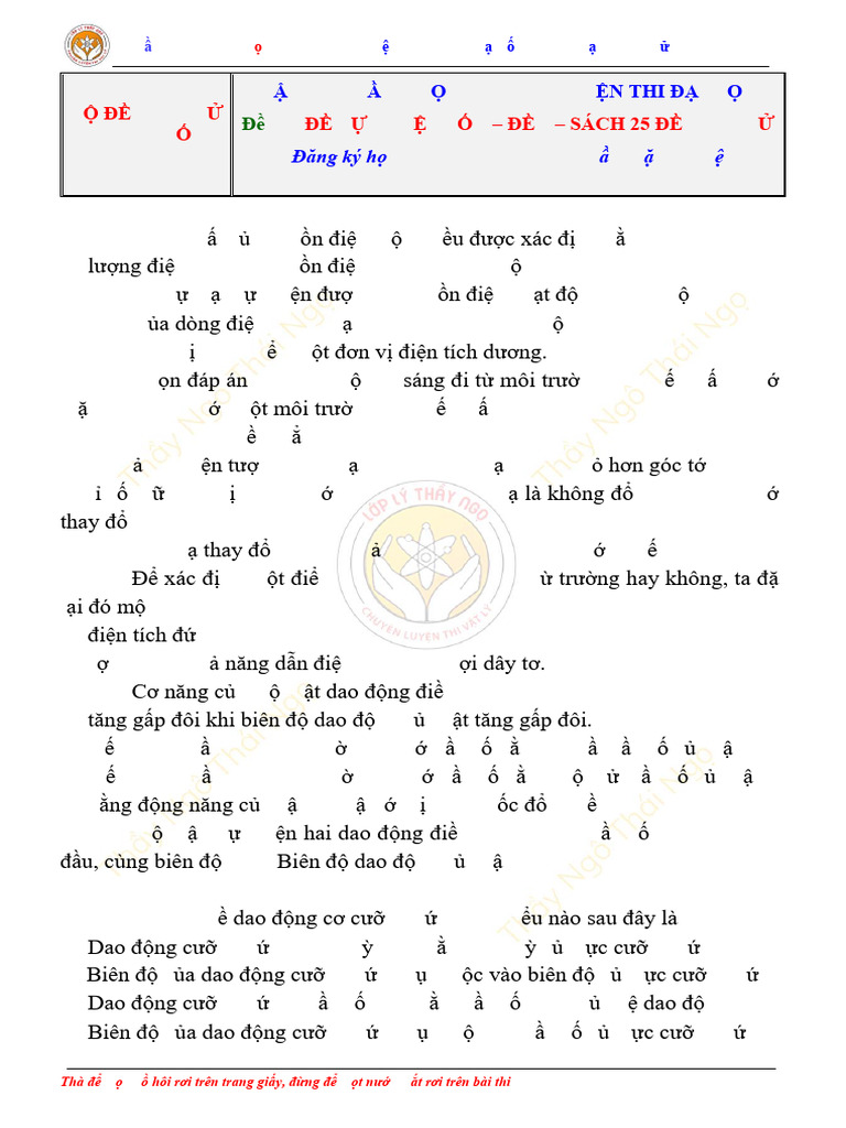 8 - De Tu Luyen So 8 | PDF