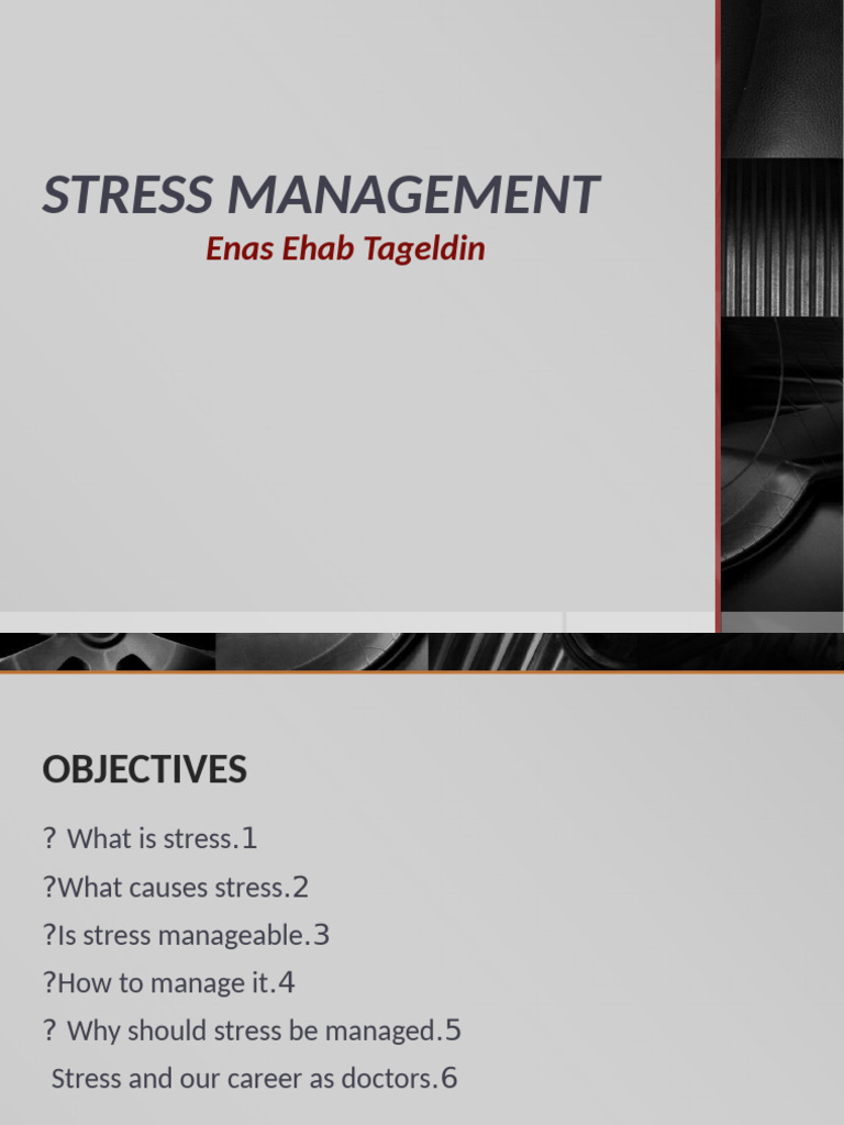 Stress Management | PDF